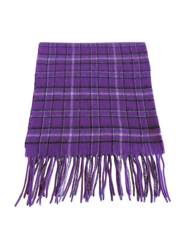 Cashmere/Wool Logo Scarf